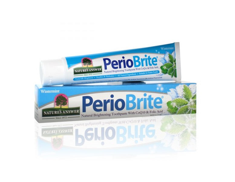 Nature's Answer PerioBrite Toothpaste Wintermint – Balanced You Natural ...